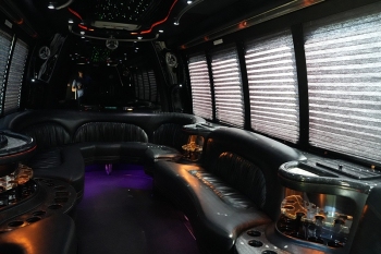 16-18 Passenger Party Bus Rental - A Perfect Touch Limo